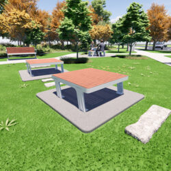 Nuvo Platform Bench - Landmark Products