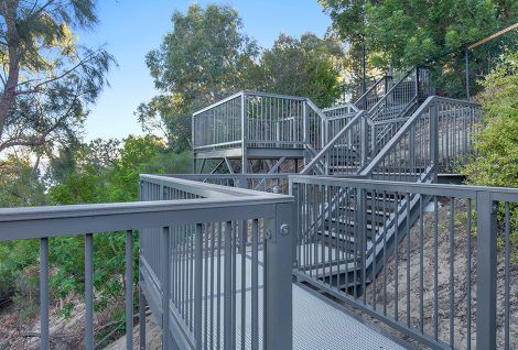 Riverside Staircase & Lookout Platform - Landmark Products