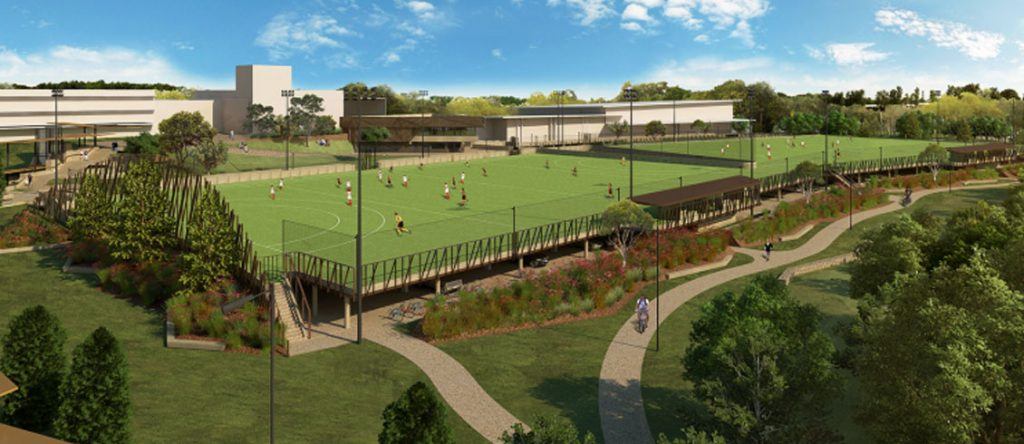 Take a walk at the new University of Queensland sporting precinct ...