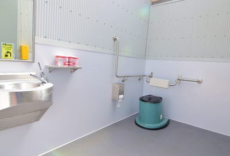 Five Custom Stand-Alone Restrooms - Landmark Products