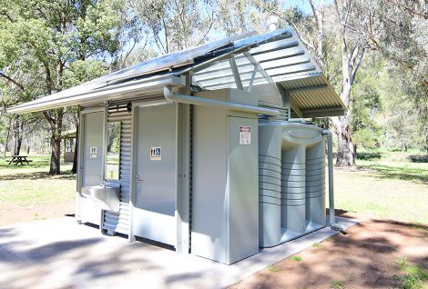 Five Custom Stand-Alone Restrooms - Landmark Products