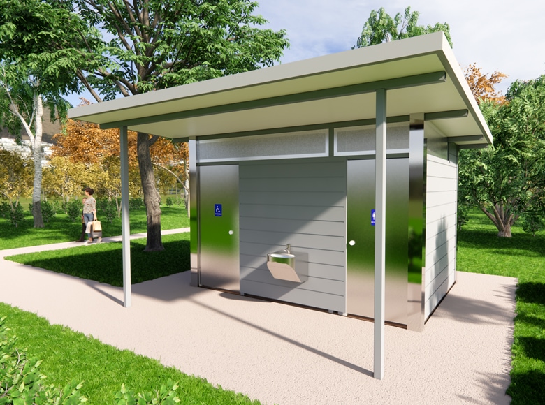 Modular Restrooms for Community & Public Use - Landmark Products