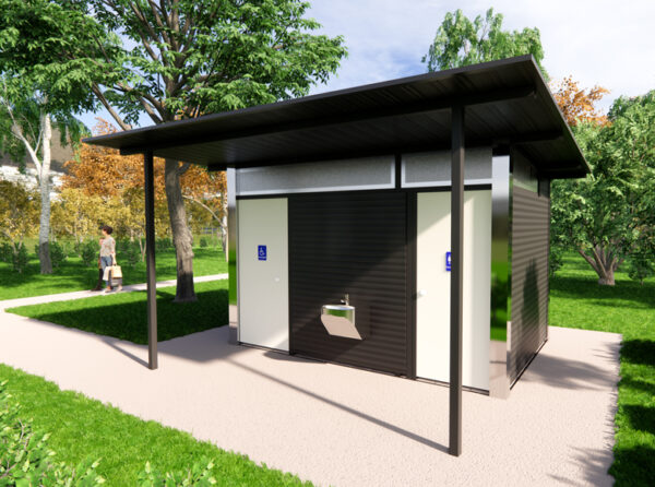 Modular Restrooms for Community & Public Use - Landmark Products