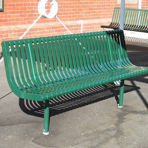 Steel Slatted Seating - Landmark Products