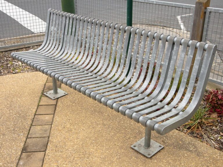 Steel Slatted Seating - Landmark Products